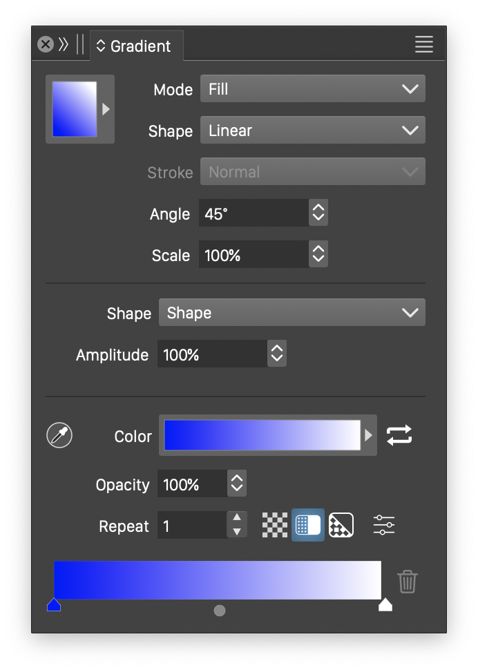 Gradient Panel